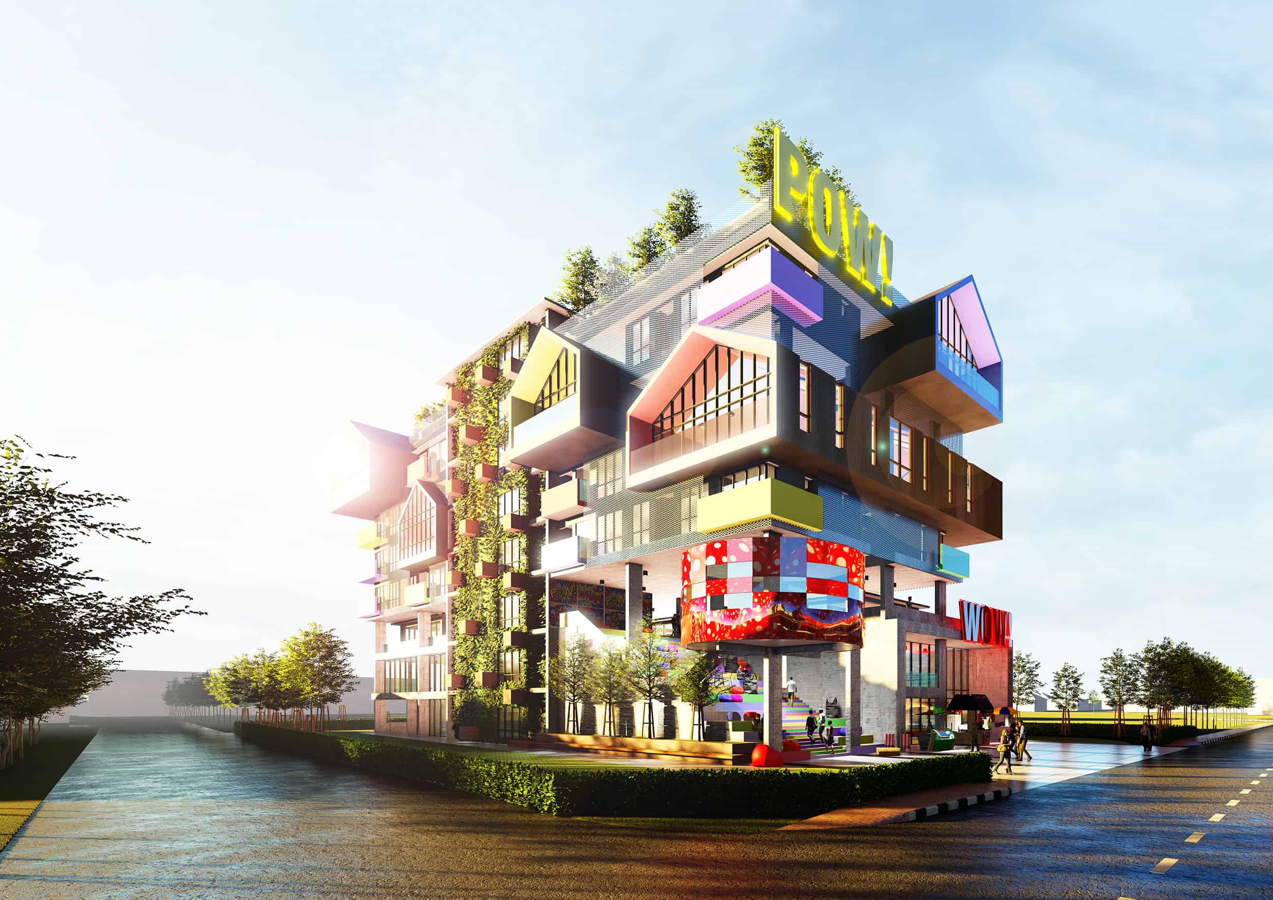 Pow! Think Centre – Red Giraffe Studio