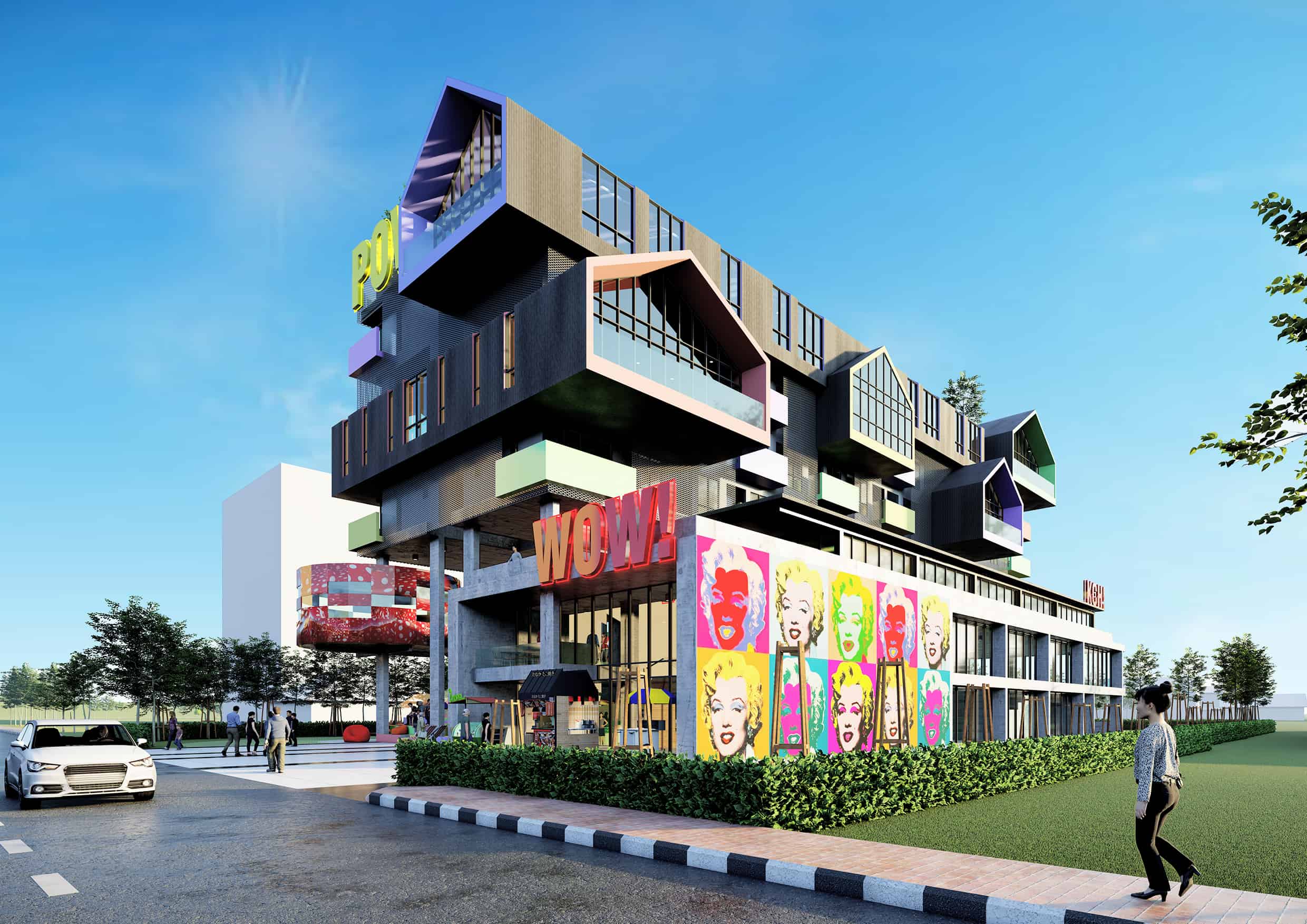 Pow! Think Centre – Red Giraffe Studio